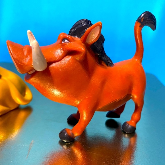 Disney | Toys | Disney The Lion King Vtg 9s Collectible Pumbaa Simba ...